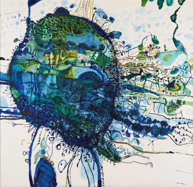 Five bells, 1963 by John Olsen :: The Collection :: Art Gallery NSW